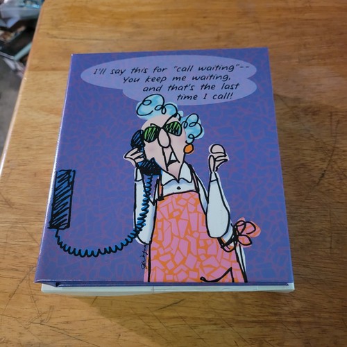 Vintage Hallmark Shoebox Maxine Refillable Address Book | eBay