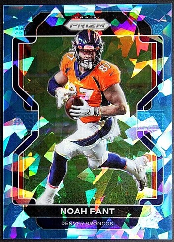 2021 Panini Prizm Noah Fant Blue Ice #39 /99 DENVER BRONCOS 💎🔥💎🔥 | eBay