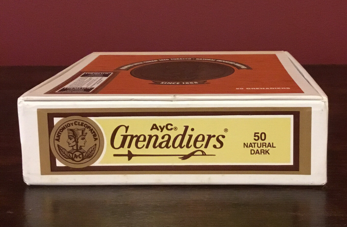 AyC Grenadiers Cigar Box Antonio y Cleopatra EMPTY Box | eBay