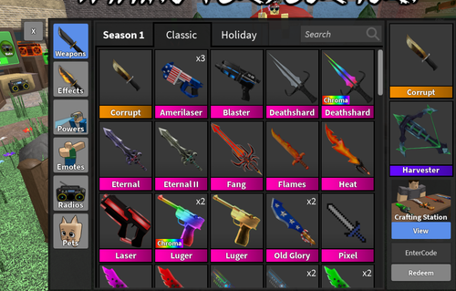 Selling entire mm2 inventory & Individual items (Virtual collectible ...