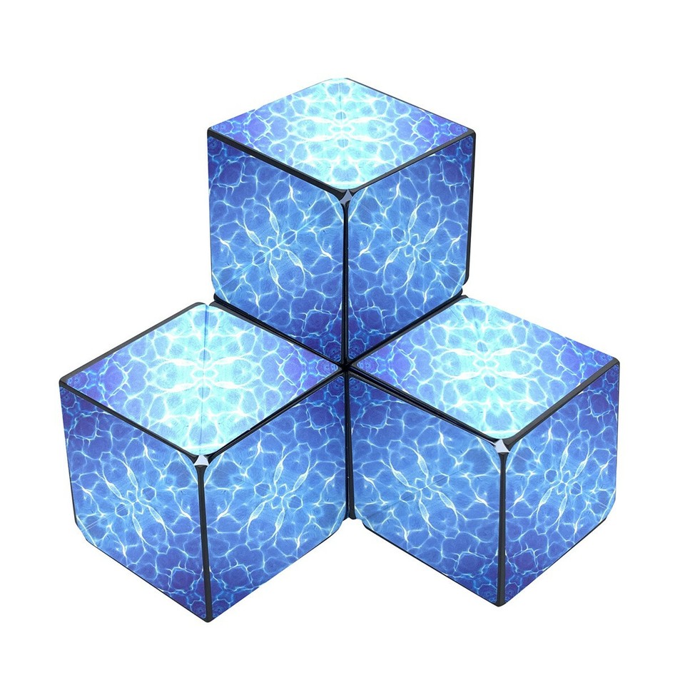Shashibo Shape Shifting box 3D Magic Cube Anti Stress Hand Flip Puzzle ...