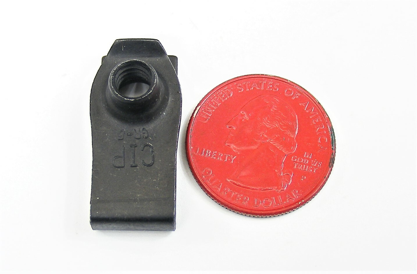 Ford Truck U-nut Clips- 1/4-20 Thread- 25/32" Center of Hole to Edge ...