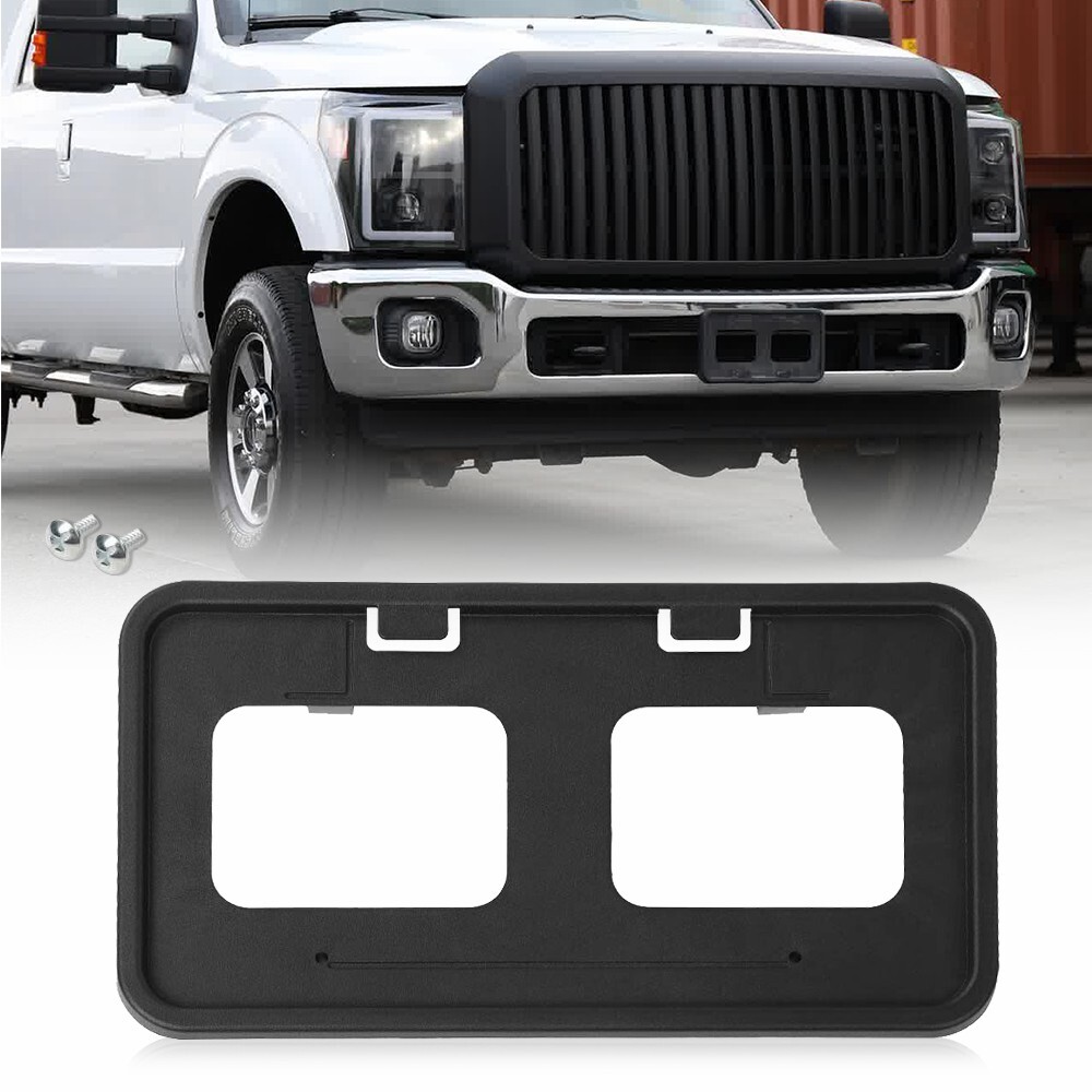 For 2011-2016 Ford F250 F350 Super Duty Front License Plate Tag Bracket ...