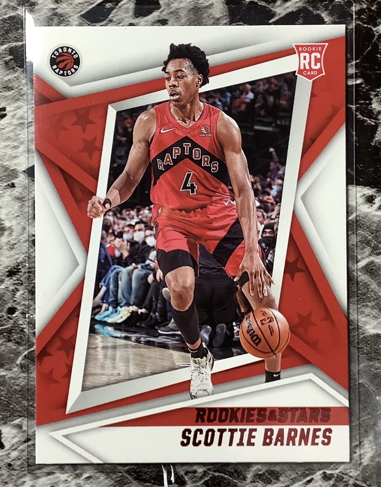 2021-22 Panini Chronicles - Rookies and Stars Scottie Barnes #111 Red ...