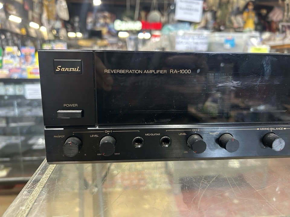 Sansui RA-1000 Reverberation Amplifier - Tested | eBay