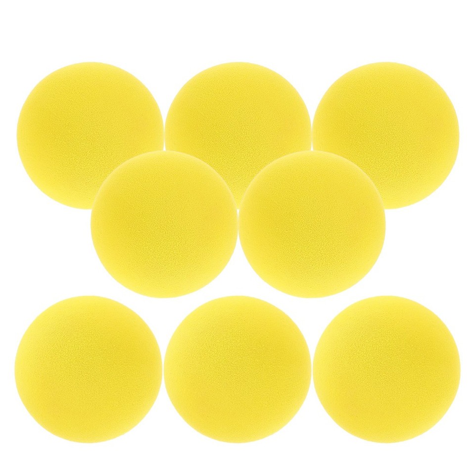 8pcs 6cm(2.2") Practice Baseballs: Beginners Training Ball Set For ...