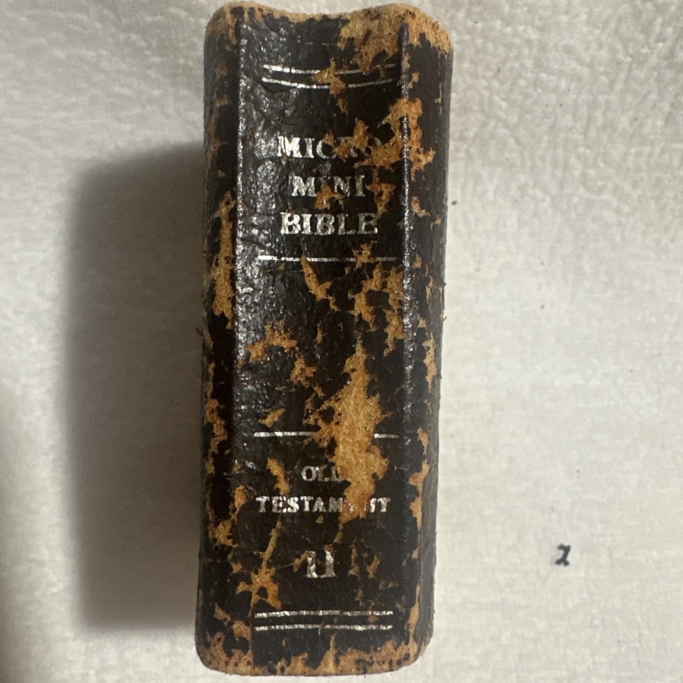 KJV Micro Mini Bible Old Testament Volume 2 United Aminex Corporation ...