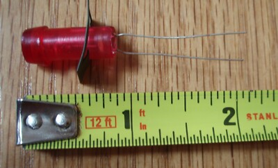 INDICATOR NEON LAMP GLOW BULB (with Red casing) AC 12-120V (6 pieces ...