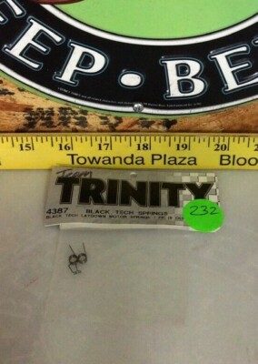 Trinity Brushed Motor 4387 Black Tech Laydown Springs Vintage Parts | eBay