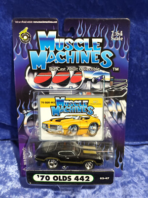 Funline Toys Muscle Machines 2002 MOC 1970 Olds 442 02-47 | eBay Australia