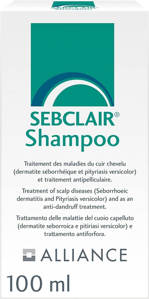 SEBCLAIR Shampoo - Anti-oxidant, Exfoliating and Mildly Anti-fungal ...