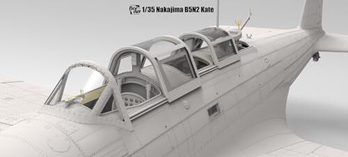 Border Model 1/35 Type 97 Attack Aircraft w/full interior Model Kit ...
