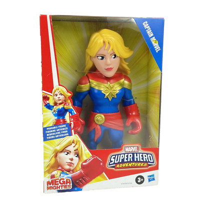 Hasbro Playskool Mega Mighties Marvel Super Hero Adventures Captain ...