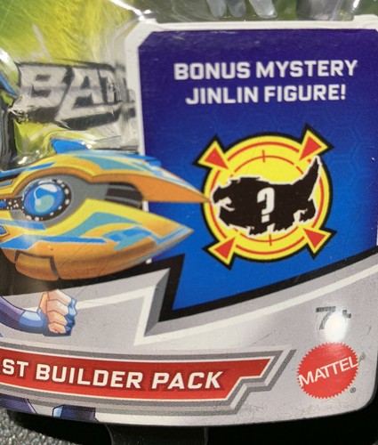 Battle Claw Beast Builder Pack Mattel Bonus Mystery Jinlin Figure New ...