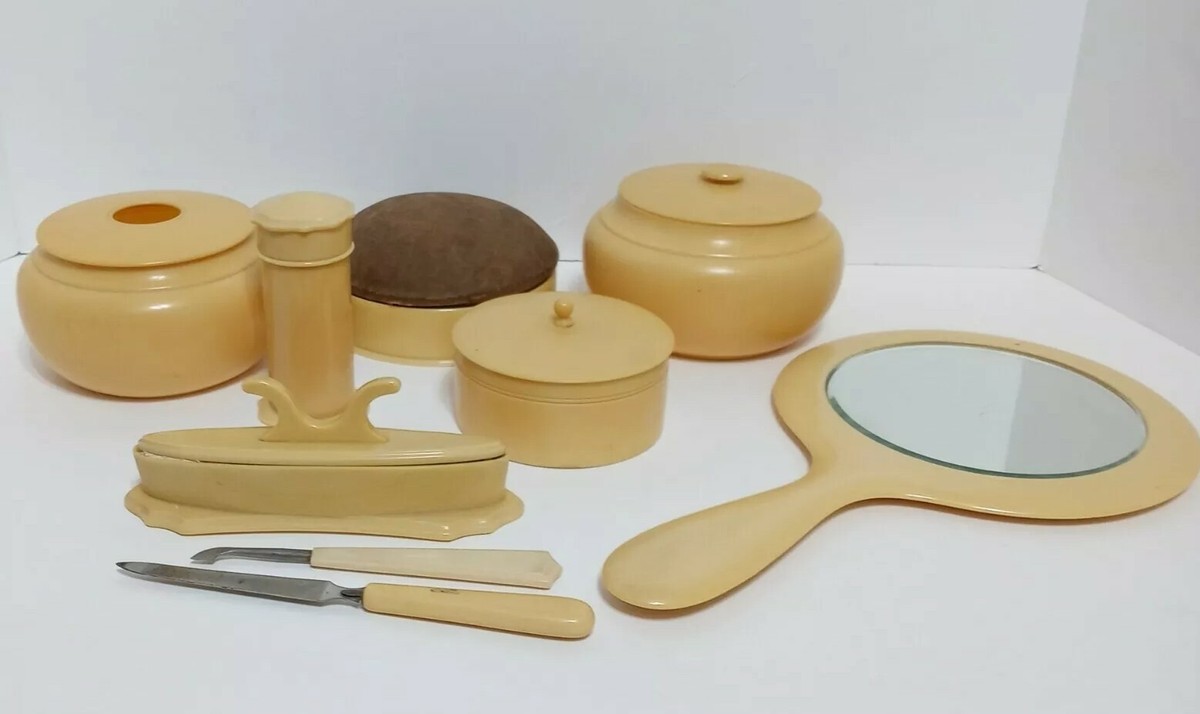 Vintage French Ivory Dresser Set Casa Padrino Luxury Baroque Wardrobe