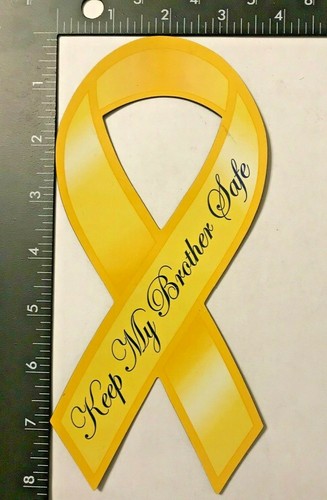 "KEEP MY BROTHER SAFE" 4"X8" RIBBON MAGNET (FAMILY, MILITARY) | eBay