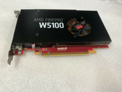 AMD ATI Radeon FirePro W5100 4GB GDDR5 4xDisplayPort Graphics Card | eBay