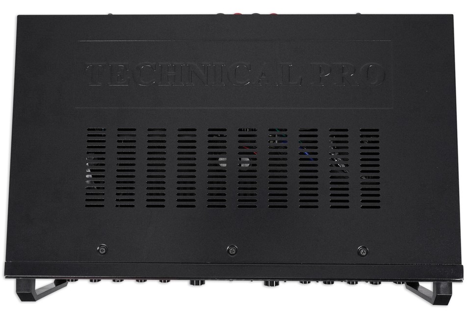 Technical Pro MM2000BT Powered Bluetooth Microphone Mixer Amplifier Amp ...