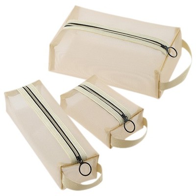 Multi-compartment Toiletry Cosmetics Bag Makeup Travel Case Large ...