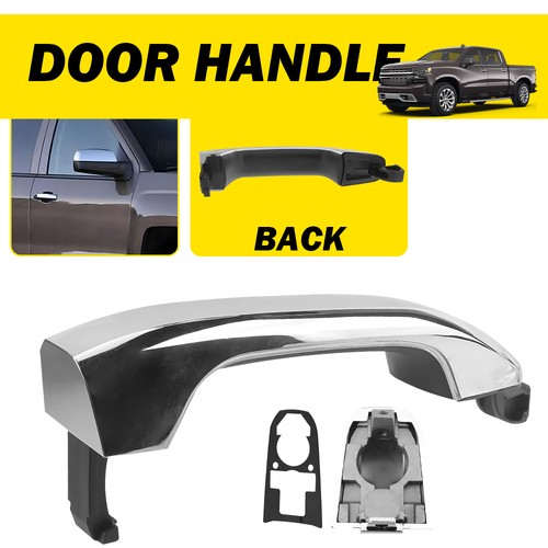 Front Right Exterior Door Handle For 14-22 Chevy Silverad 1500 Chrome ...