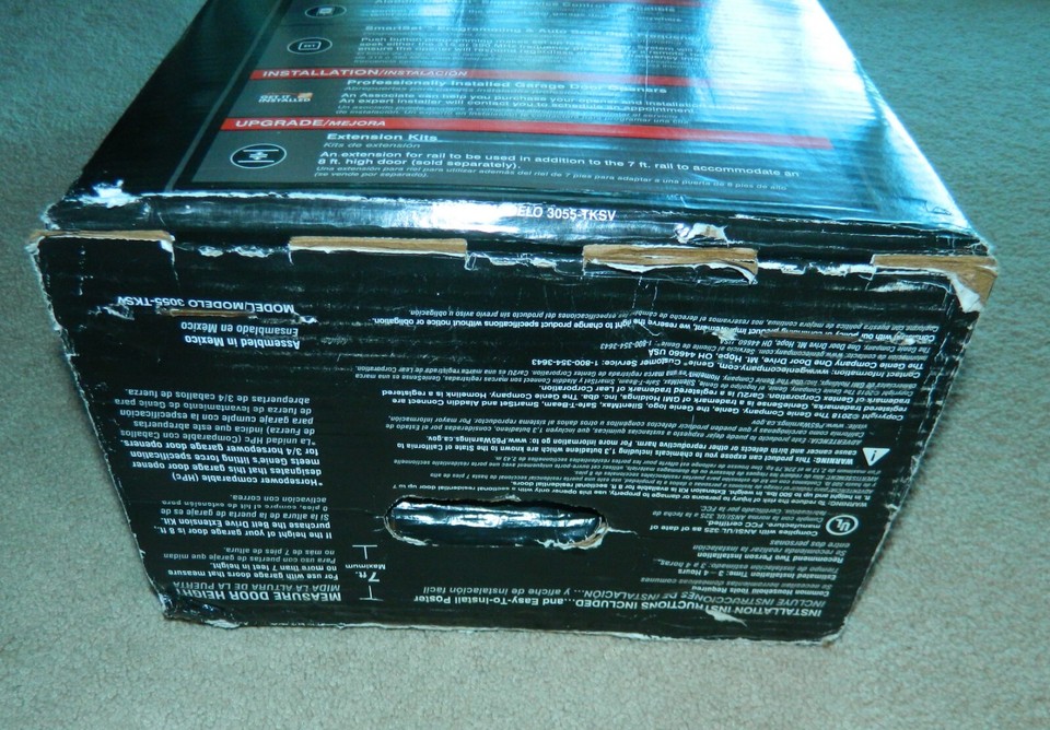 New Genie 3055 - TKSV Door Opener Silentmax 750 Ultra-Quiet Belt Drive ...