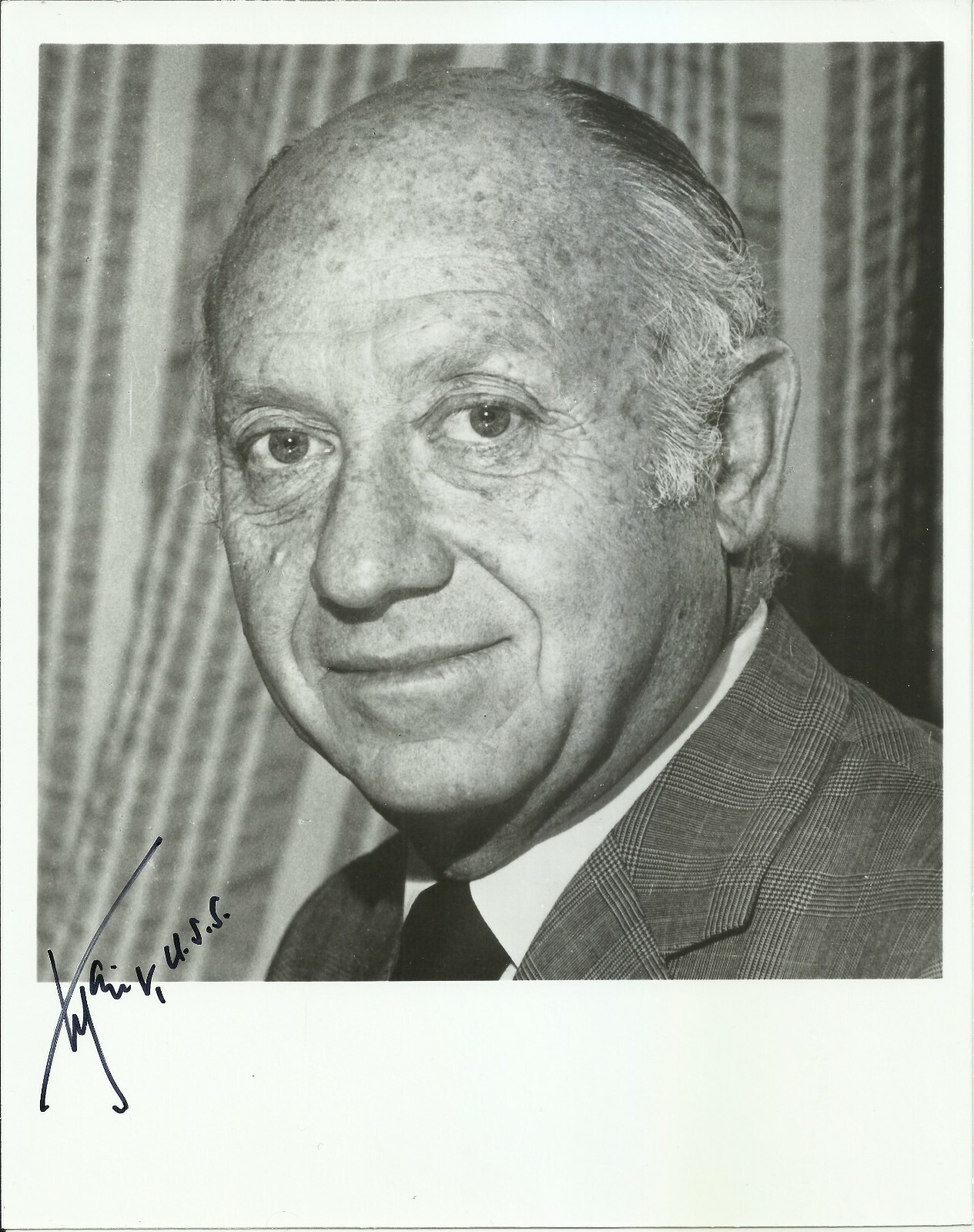 Jacob Javits - U.S. Senator Original Autographed 8x10 Signed Photo | eBay