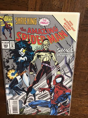 AMAZING SPIDER-MAN #393 (1994) Marvel; DeMatteis, Bagley; Carrion ...
