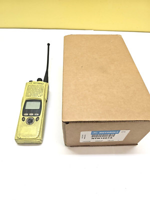 Yellow Motorola XTS5000R 800 MHz P25 Two Way Radio H18UCF9PW6AN w NEW ...