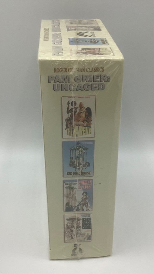 Roger Corman Classics-Pam Grier: Uncaged-4 x DVD Box Set-NEW SEALED ...