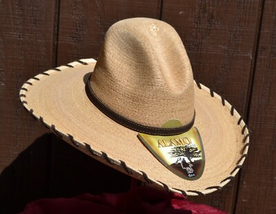 SALE - Alamo Hat Co. Premium Lace 30X Gus Palm Cowboy Hat - Brown | eBay