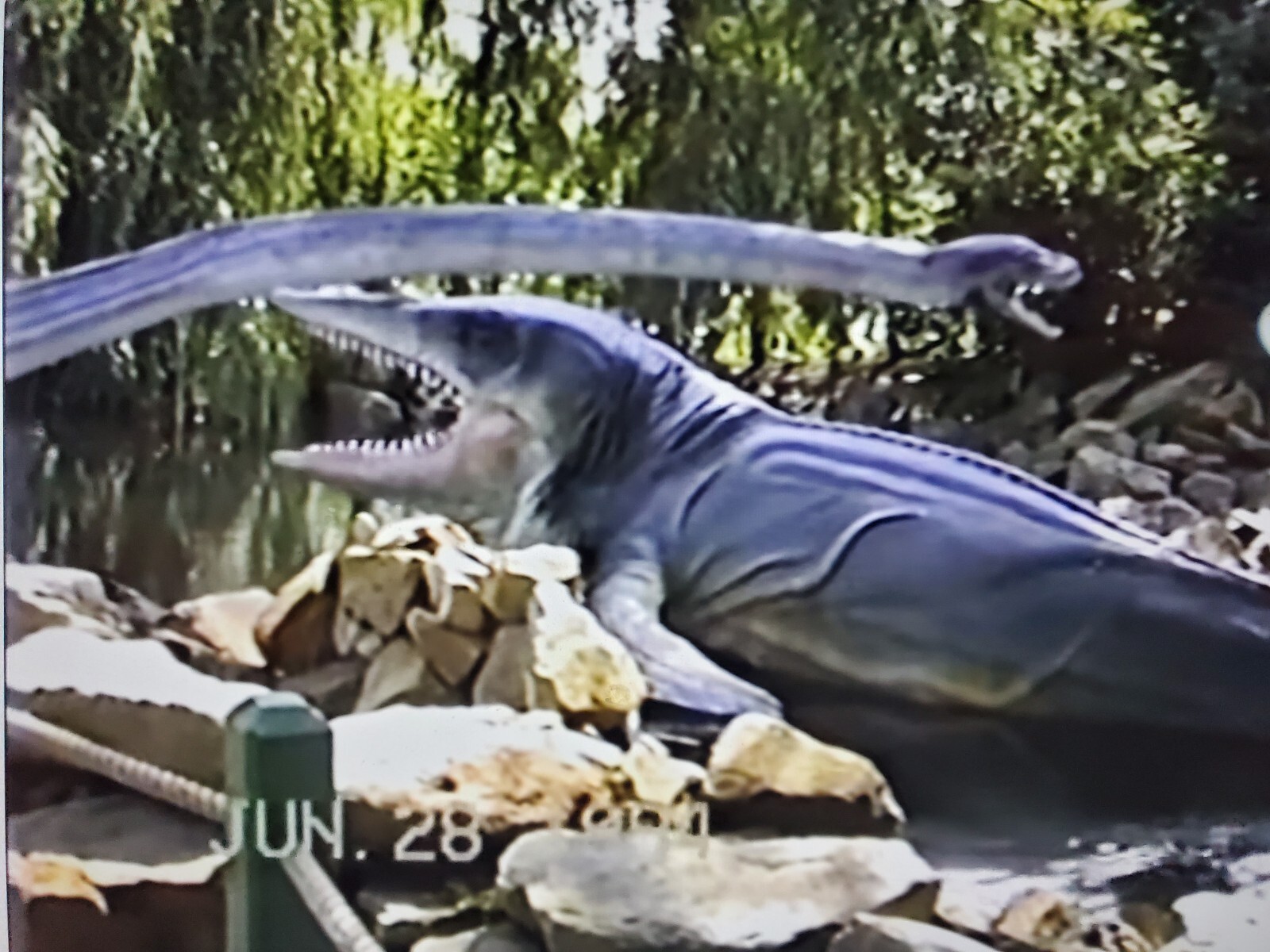 Dinamation Anamatronic Life-Size Dinosaur Props Statues Tylosaurus Sea ...