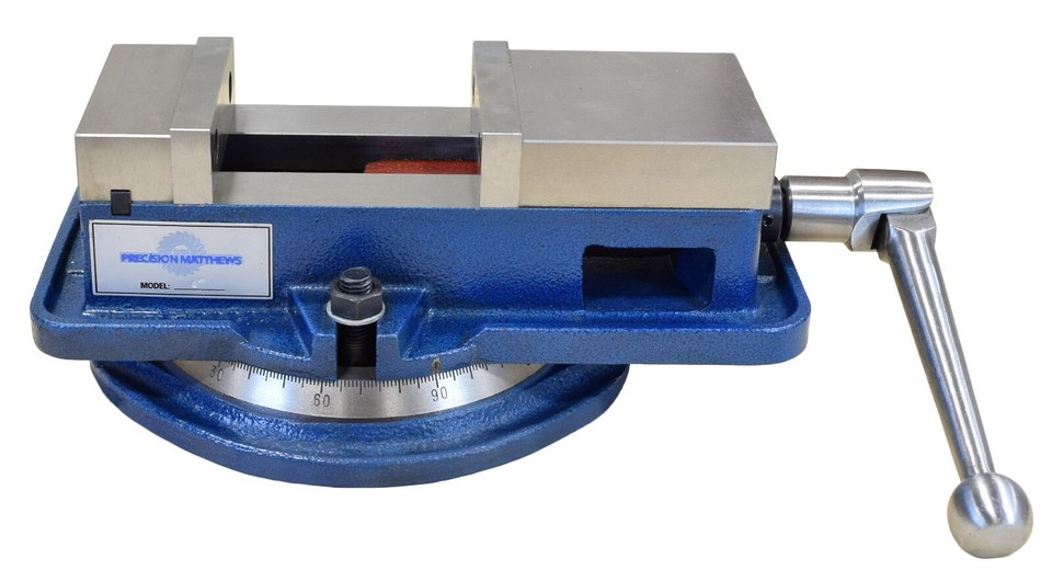 4" INCH HIGH PRECISION MILLING VISE W/SWIVEL BASE KNEE MILL OR BENCH ...