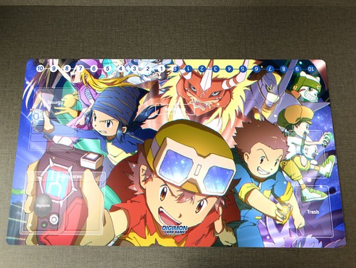 Digimon Playmat DTCG TCG CCG Mat Trading Card Game Play Mat Mouse Pad ...