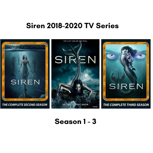 Siren TV Series Seasons 1-3 Complete Drama DVD 2018-2020 English ...