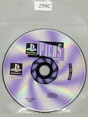 PlayStation Picks Demo Disc (Sony PlayStation) Disc Only No Tracking | eBay