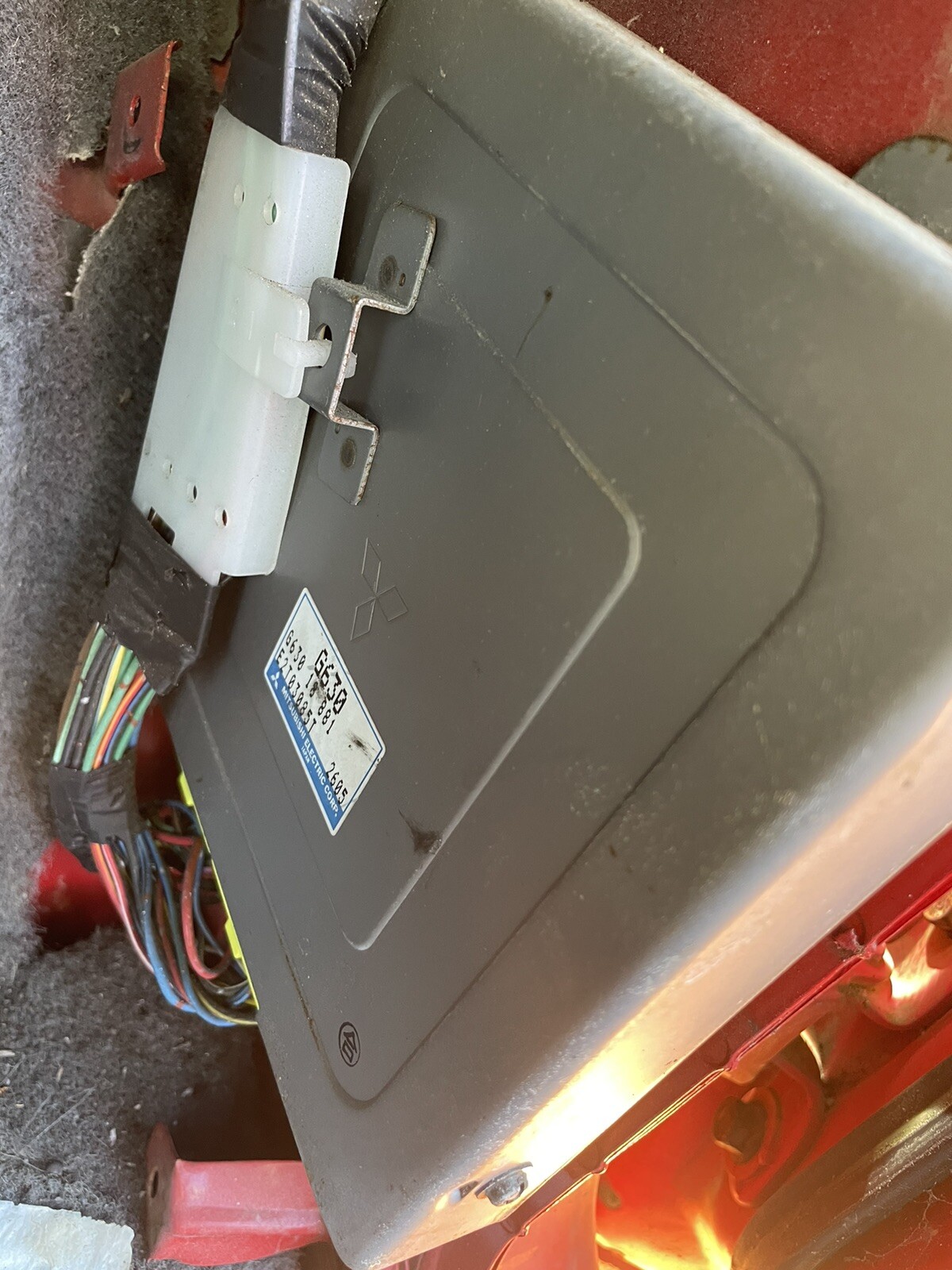 92 93 Mazda B2600 Engine Computer Control Module ECU ECM G63018881 for ...