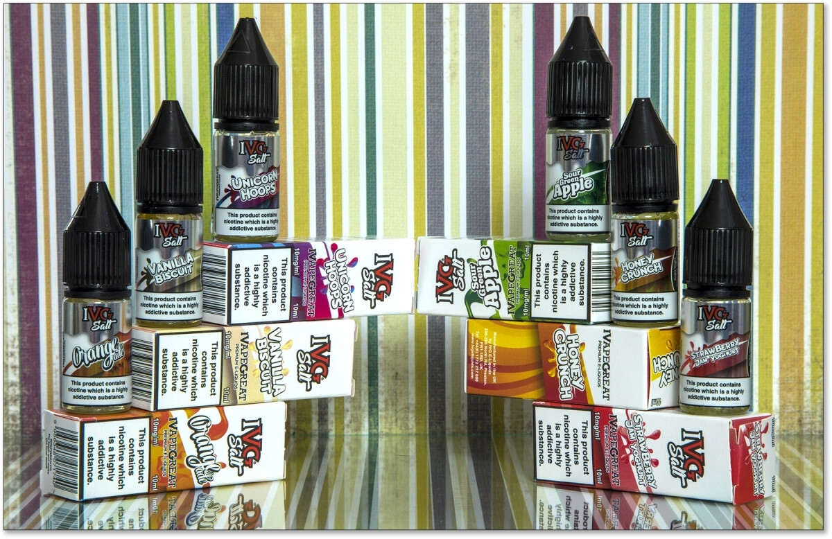 IVG Nic Salt 10mg & 20mg/ml 50/50 VG/PG - IVG 10ml E Liquid salts POD ...