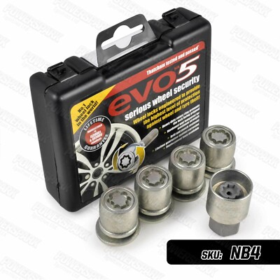 Range Rover Sport Discovery 3, 4, 5 Locking Wheel Nuts & Key M14 x 1.5 ...