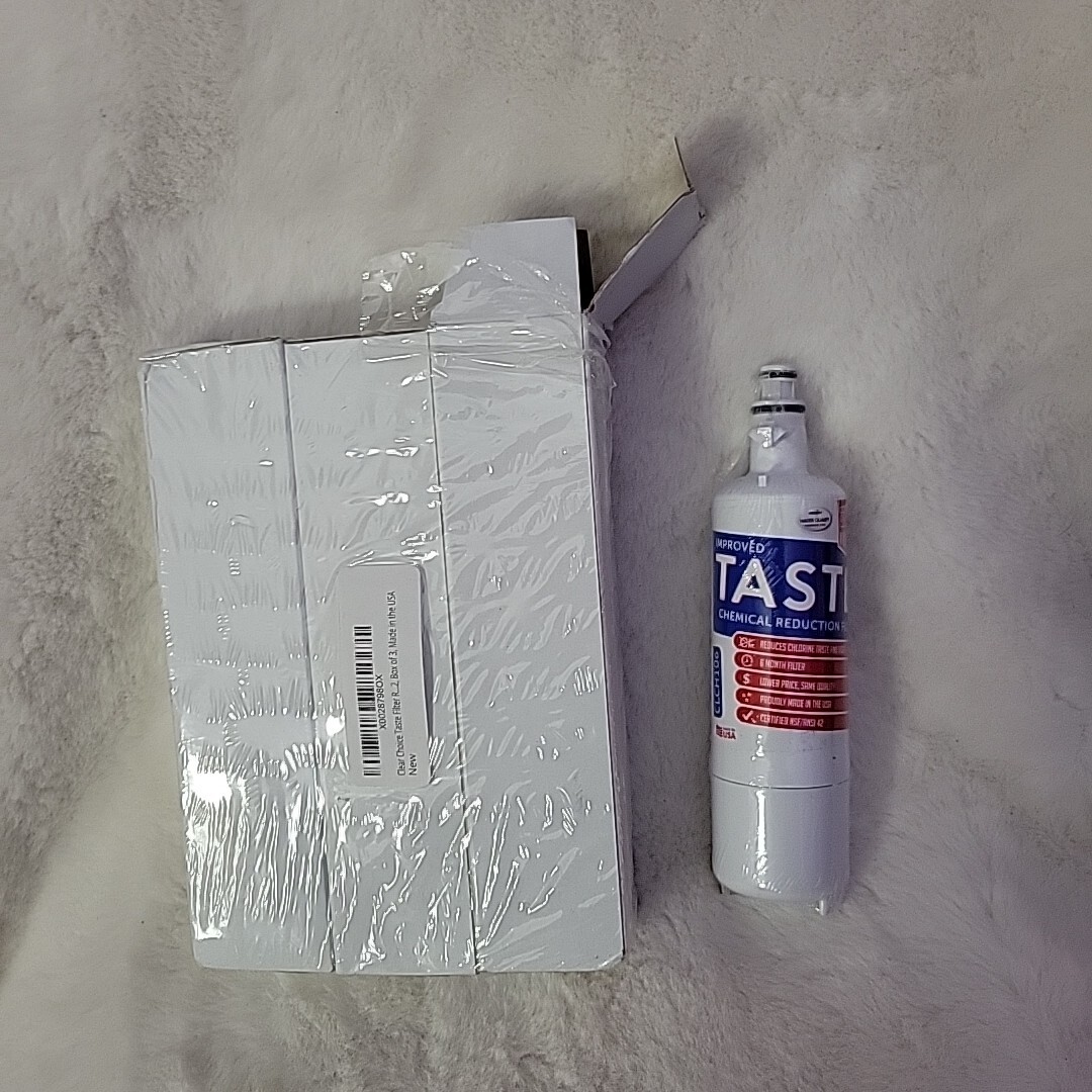 3 CLEAR CHOICE CLCH106 TASTE REFRIGERATOR REPLACEMENT WATER FILTER NIB ...