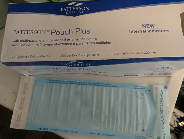 Patterson Pouch Plus Model No. 084-2575 . 150 ct open box for sale ...