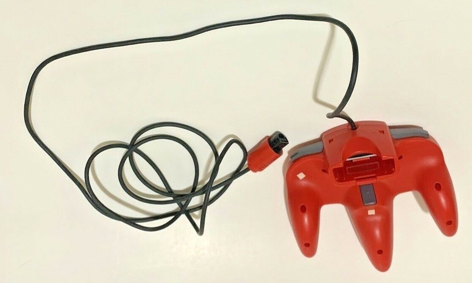 Nintendo 64 Red Controller N64 Authentic OEM Tight Stick Tested ...