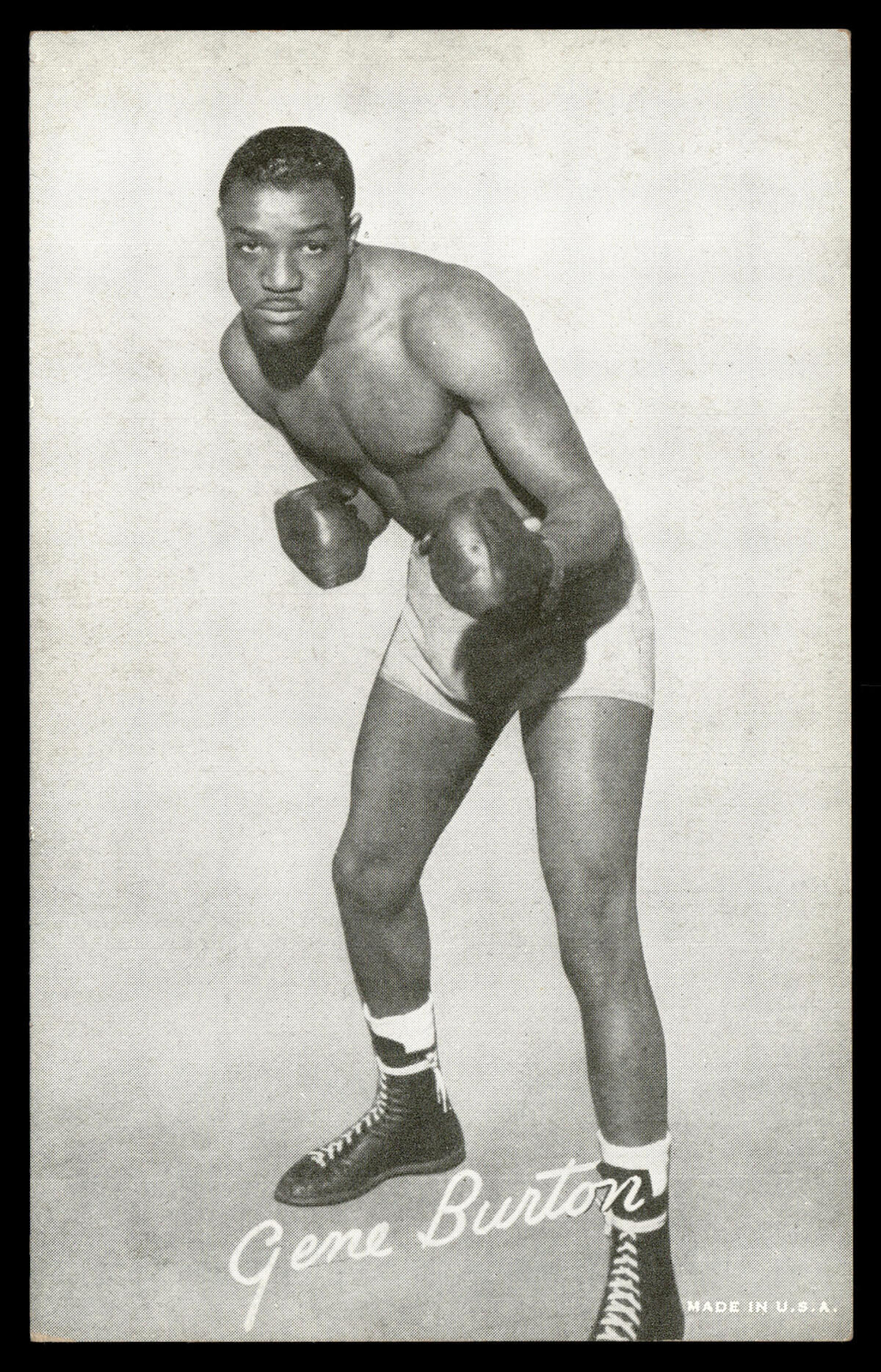 1947-66 Boxing Exhibits Gene Burton EX | eBay