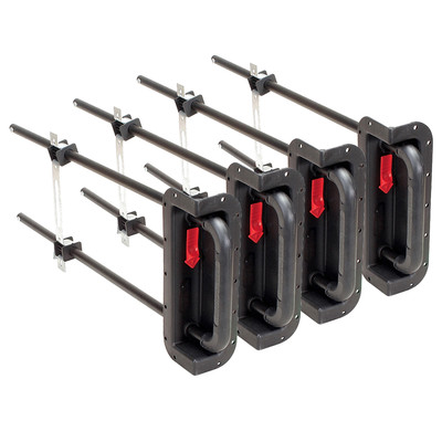 4 Pack Penn Elcom H2017 Recessed Pull-Out Handle Kit 17" Extension ...