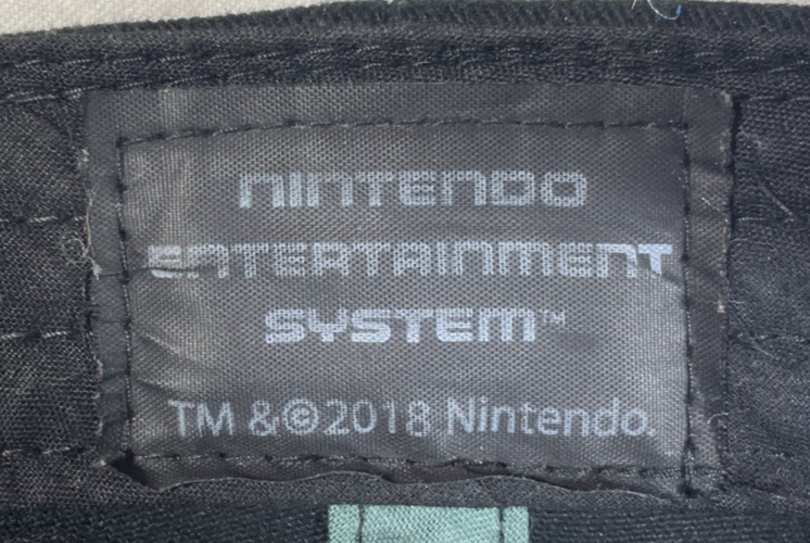 2018 Nintendo Video Game Nes Controller Gamer Snapback Cap Black Red ...