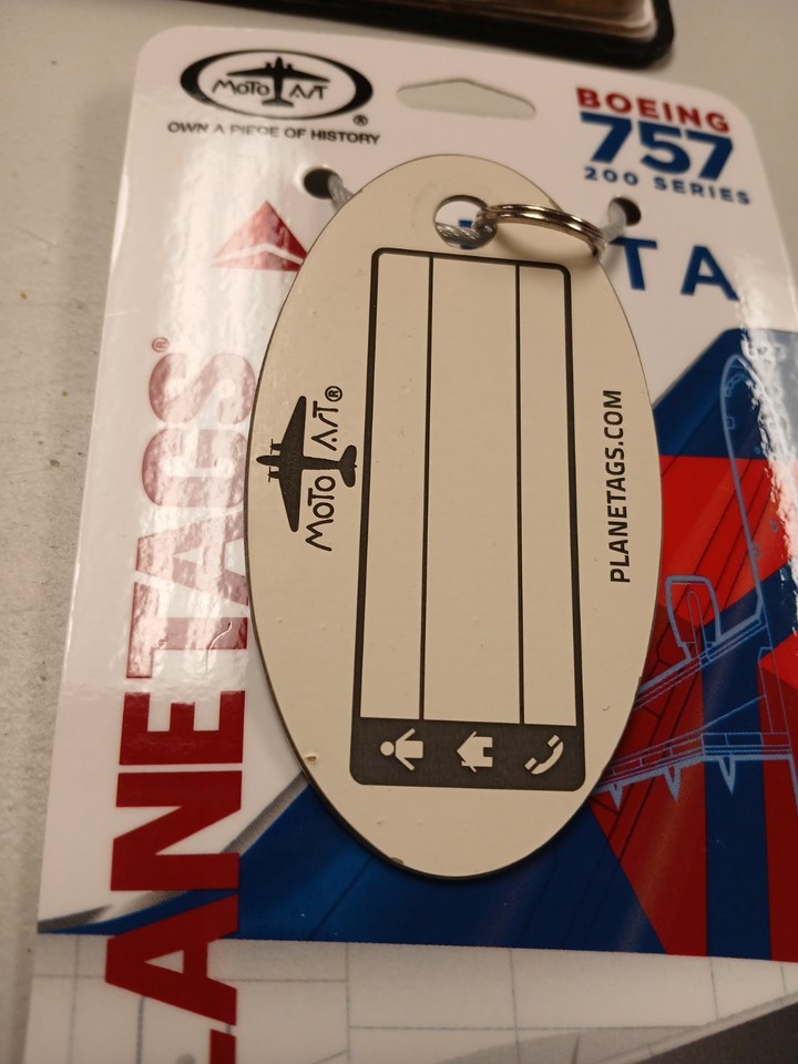 Combo Delta Boeing 757 Genuine Skin Plane Tag / Planetags | eBay