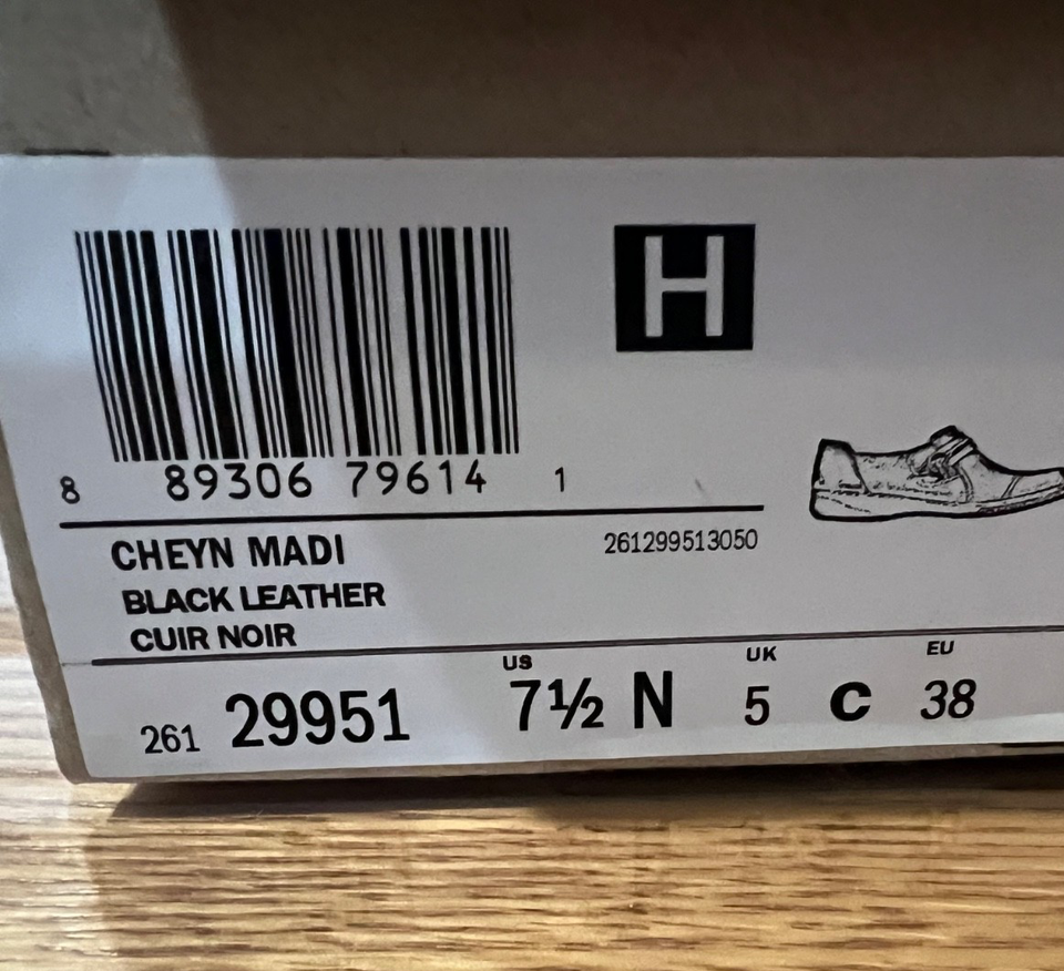 Clarks Collection Cheyn Madi Womens Black Leather Slip On Shoes Loafers ...