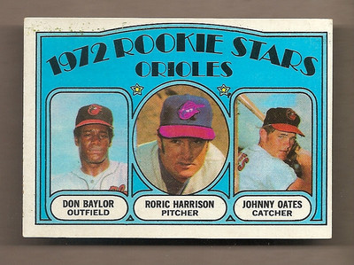 1972 TOPPS DON BAYLOR ROOKIE BASEBALL CARD # 474 - EX-MT CONDITION ...