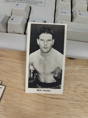 1938 F.C. Cartledge Famous Prize Fighters #45 BEN FOORD | eBay