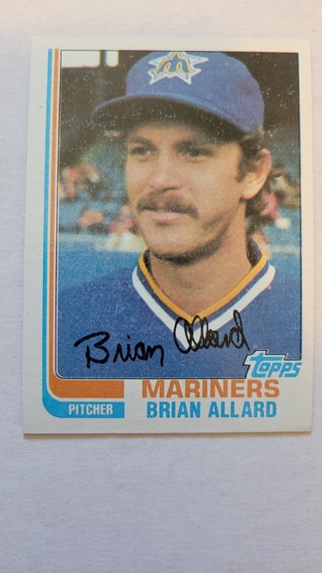 1982 Topps - #283 Brian Allard for sale online | eBay