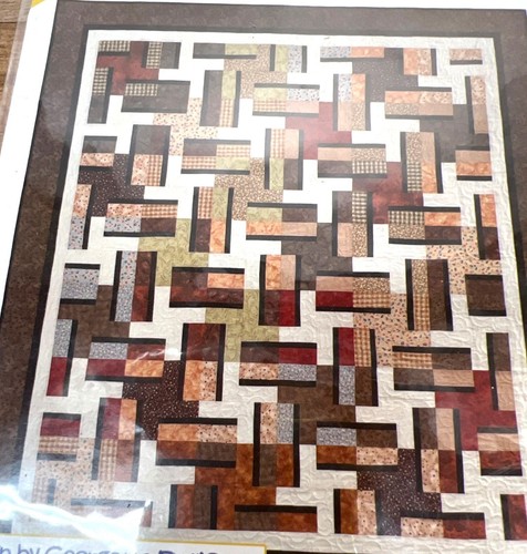 Brownstone Quilt Pattern By Cozy Quilt Designs For 2.5" Strips | eBay